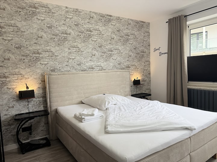 Appartement-vue Sur Le Canal-salle De Bain Privée - Hilden