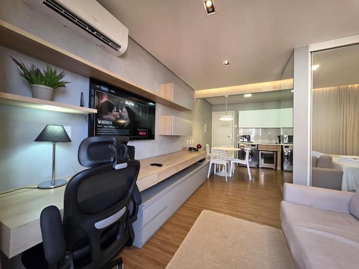 Luxuoso Flat Lake Side Com Vista Para O Lago - Brasília