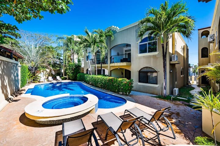 Pool & Ac Close To Beach With Free Bikes! - Playa Langosta