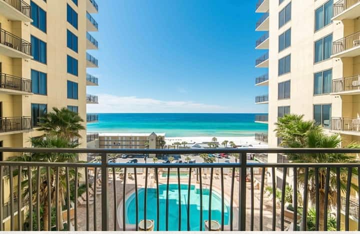 Best Balcony View - Heated Pool & Hot Tub - Panama City Beach, FL