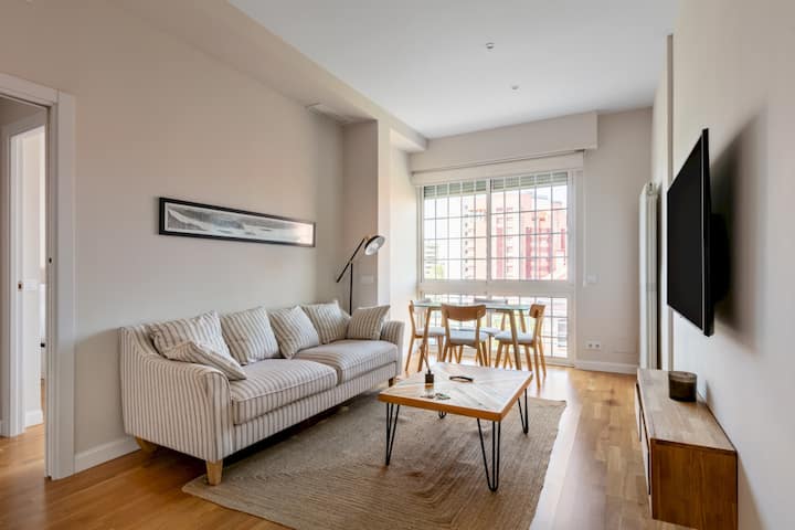 Bright & Modern-2bedroom 1bathroom -Av. De América - Chamartín