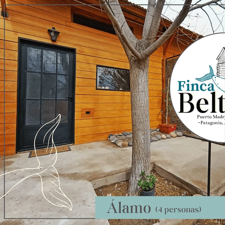 Cabaña Para 4 Personas Con Piscina Climatizada En - Puerto Madryn