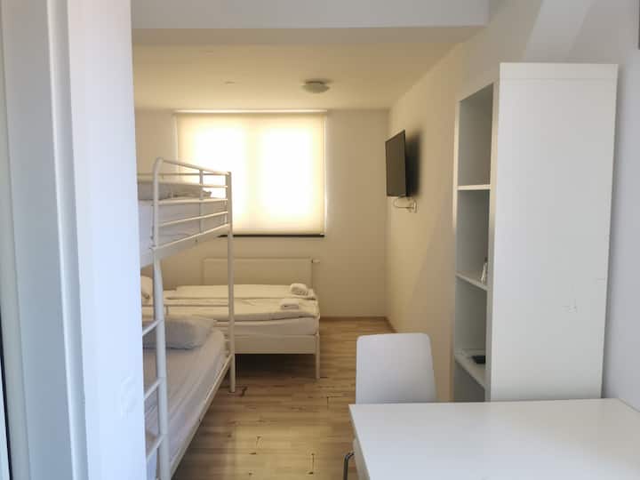 Basic 4-bed Room With Private Bathroom - Lubiana