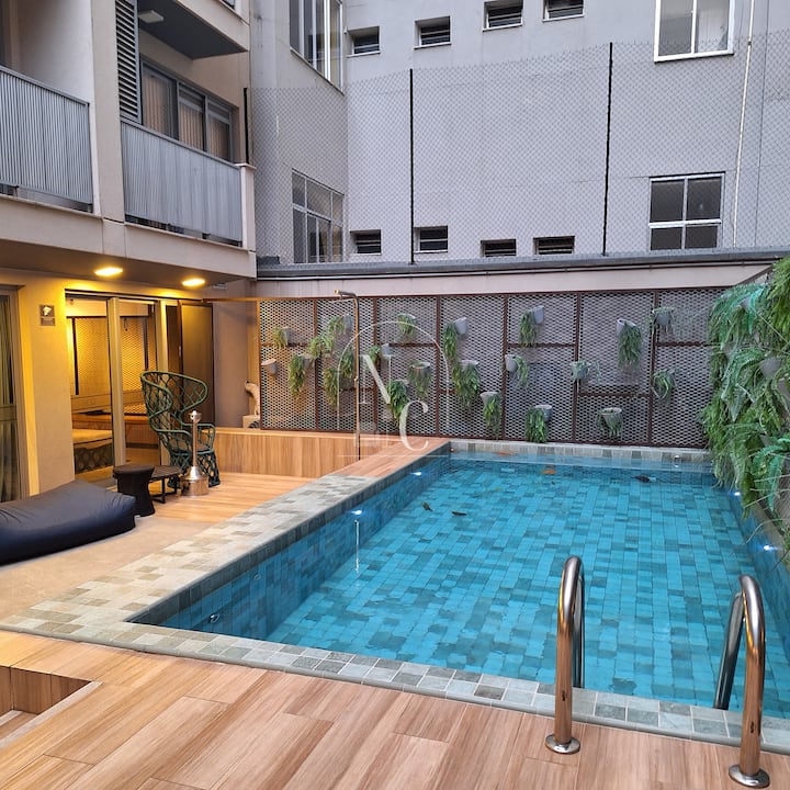 Modern Studio With Bbq&pool 5min Us Consulate/lapa - Glória