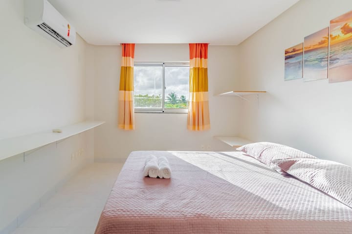 Pfl03 3 Bedroom Apartment 200m From The Beach - Lauro de Freitas