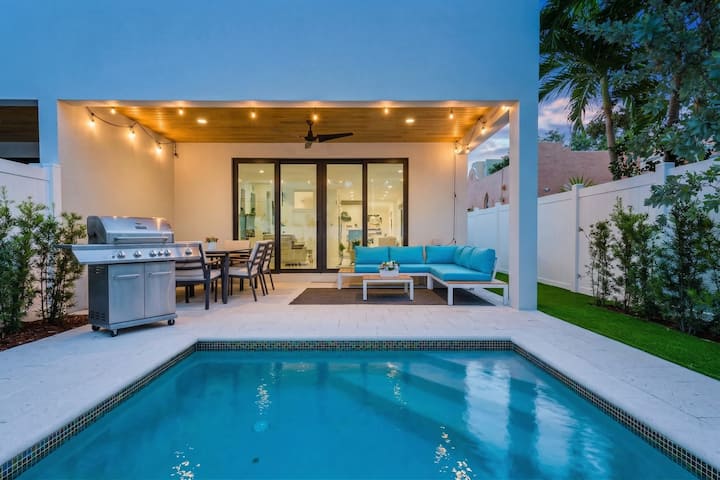 Walk To Lasolas | 4br | Htd Pool | 5 Mins To Beach - Fort Lauderdale, FL