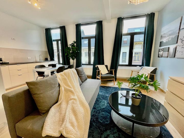 Oneluxstay Relaxing 1br Near Fashion District - Mortsel