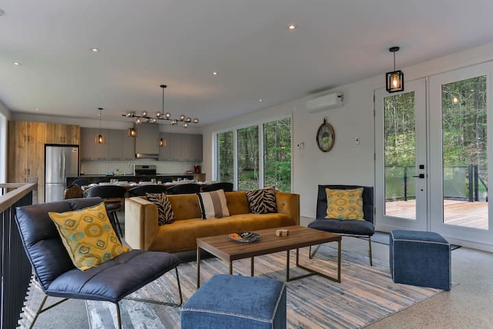 Chalet Familial Tremblant - 4 Chambres Avec Spa - Mont-Tremblant