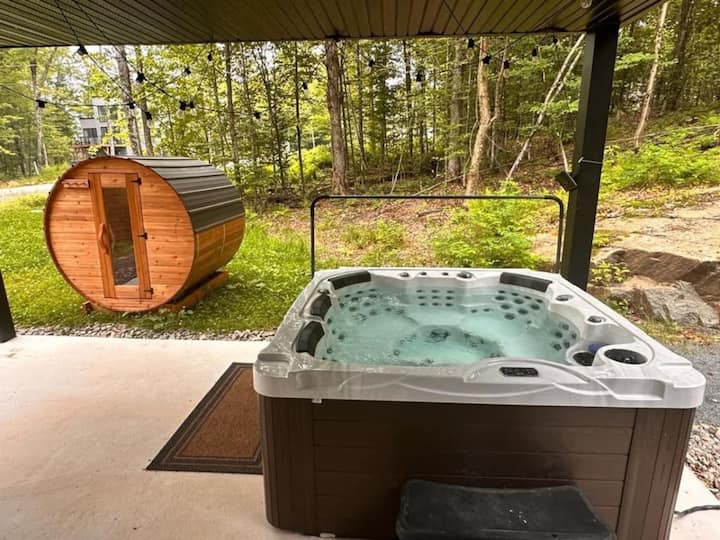 Chalet Familial Tremblant - 4 Chambres Avec Spa - Mont-Tremblant
