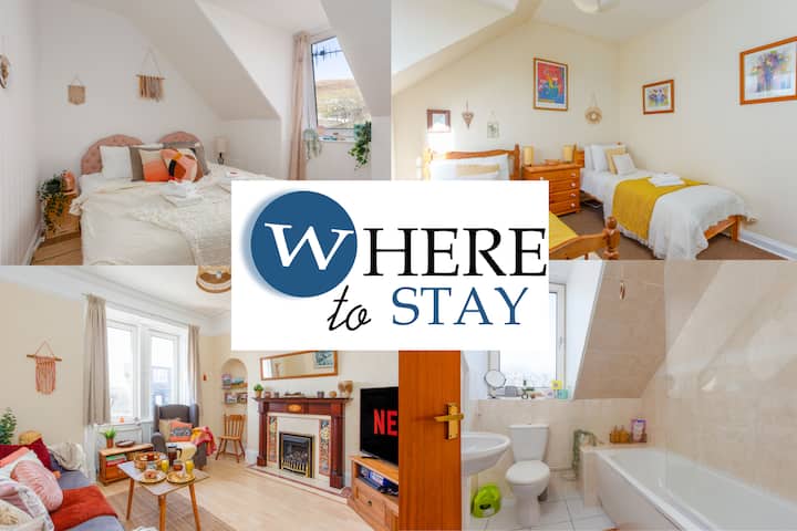 Bright 2bed Apartment In Galashiels City Centre - Galashiels