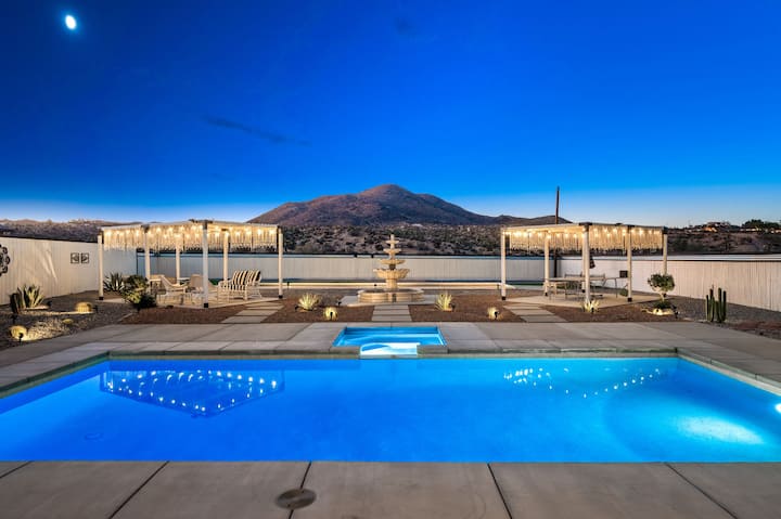 The Rosemary House Yucca Valley - Pool/spa Pets Ok - Joshua Tree National Park