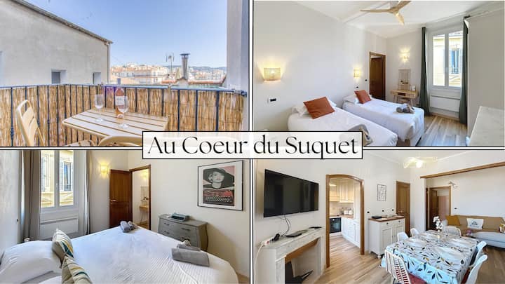 Cannes Au Coeur Du Suquet Bel Appartement Avec - Cannes