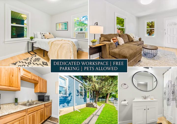 Bright 1br Billings Home | Wi-fi | Prime Location - Billings, MT