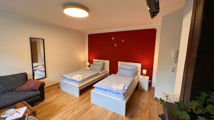 Appartement-de Luxe-salle De Bain Privée-vue Sur L - Wurzen