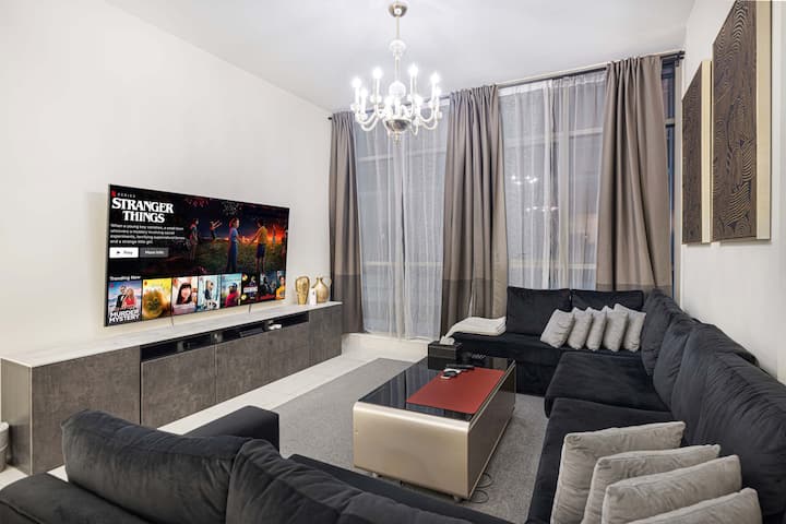 1br At Polo Residence | 12 Mins To Burj Khalifa - Dubai