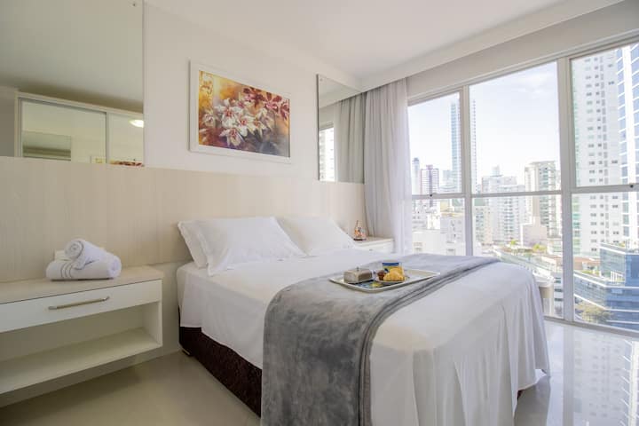 Prg12 - Linda Vista, Climatizado, 10º Andar, Wi-fi - Balneario Camboriú