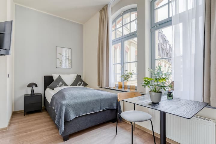 Limehome Leipzig Oelßner's Hof | Single Suite - Leipzig