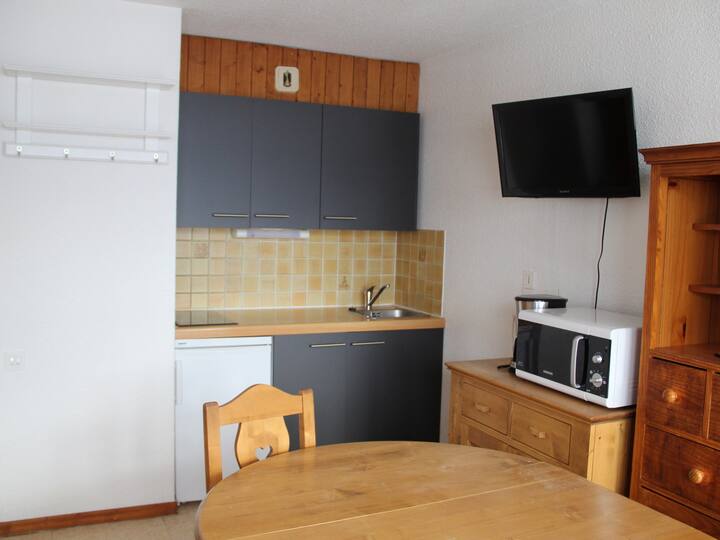 Studio Lanslevillard, 1 Pièce, 3 Pers. - Termignon