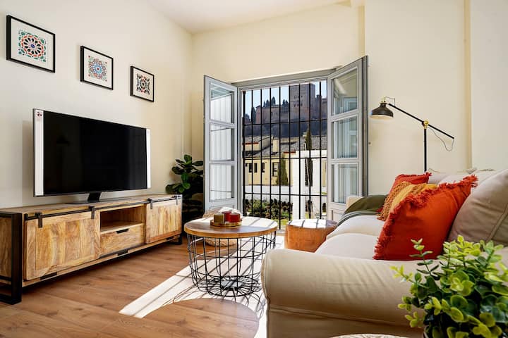 Appartement De Luxe - Vue Sur L’alhambra - Terrass - Grenada