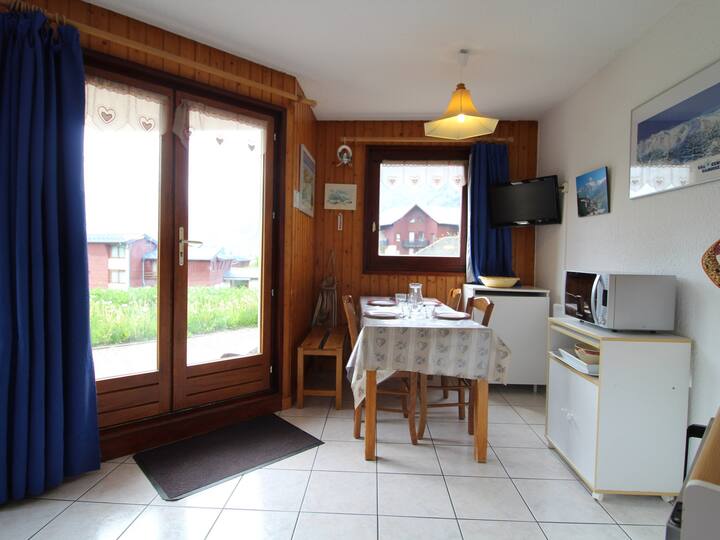 Studio Lanslevillard, 1 Pièce, 4 Pers. - Bessans