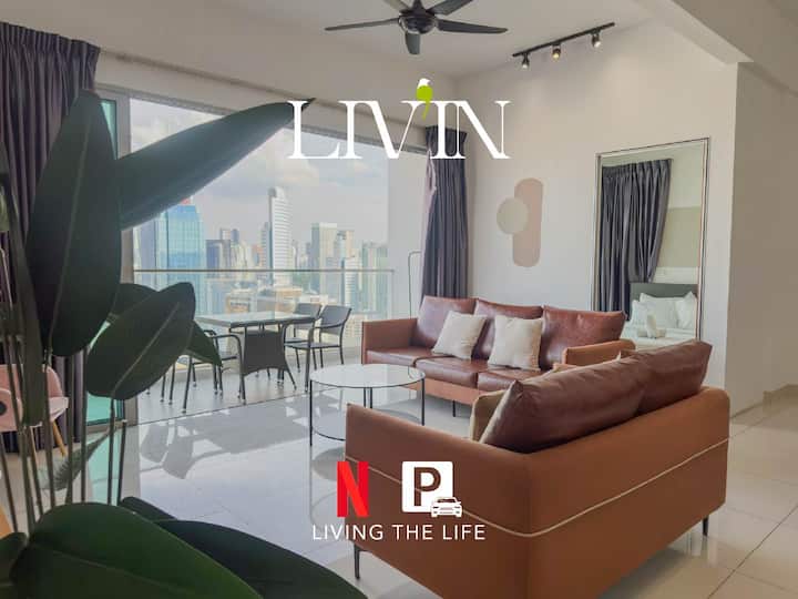25 Balcony Klcc View 3bedroom @Klcity Infinitypool - Kuala Lumpur