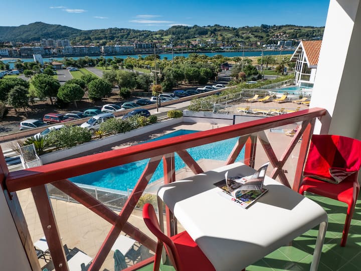 50m De La Plage! Appart Avec Kitchenette + Wi-fi - Hondarribia