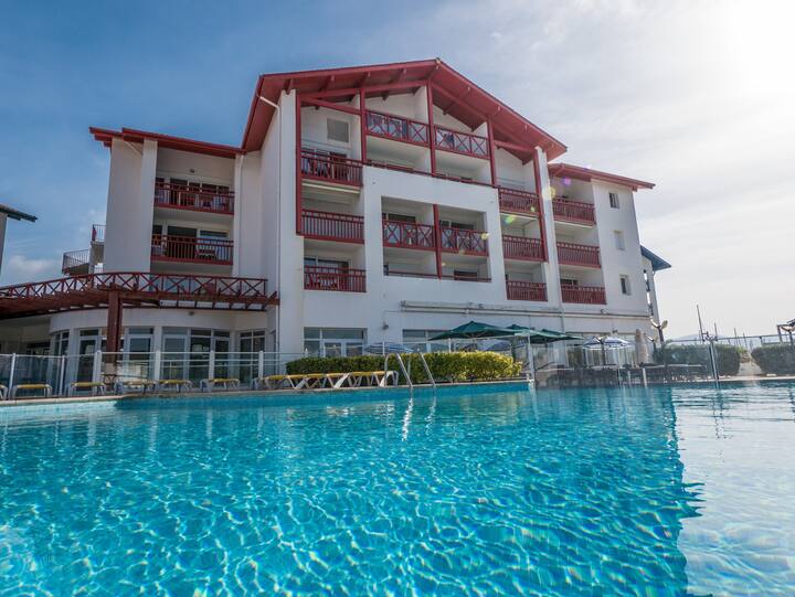 50m De La Plage! Studio Pour 4 + Wi-fi Gratuit - Hendaya