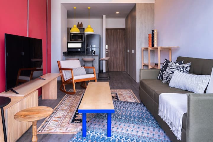 Galeria Flat ~ Rooftop Pool @Witgdl - Guadalajara