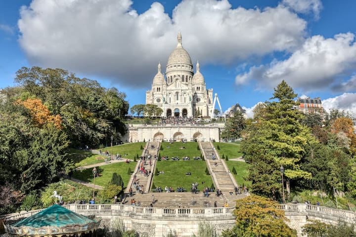 Le Sacré-coeur Montmartre Tranquilleemile - Paris