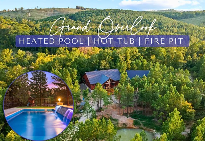 Bunk House, Heated Pool, Hot Tub, Sleeps 30! - Broken Bow, OK