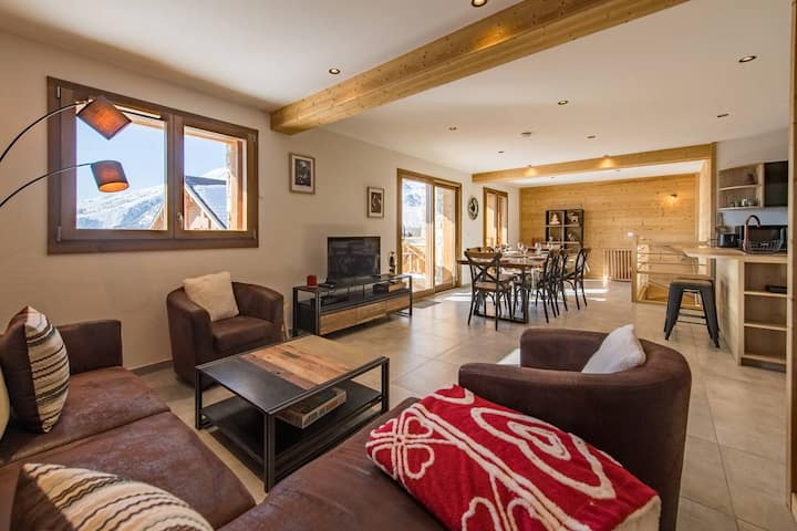 Sylodges 102 - Spacieux Appartement Pour 8 Personn - Fontcouverte-la-Toussuire