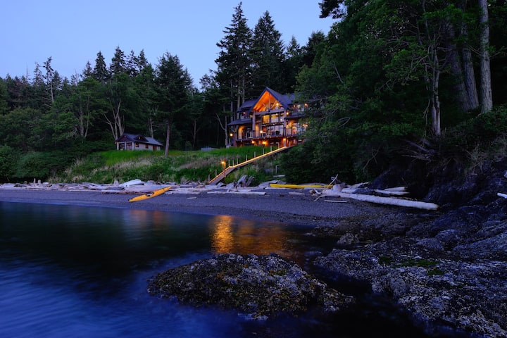 Ideal Beachfront  Retreat . Experience . Gorgeous! - Lime Kiln Point State Park, Friday Harbor