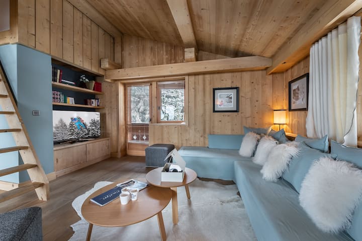 Chalet Avec Espace Bien-être - Megève
