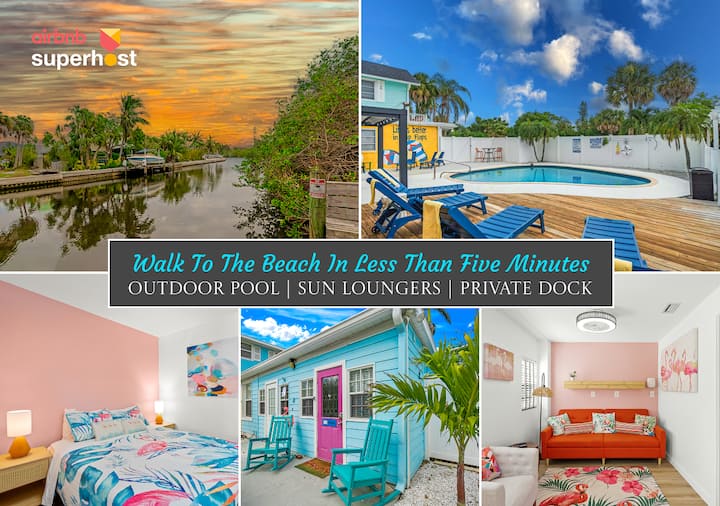 Flamingo 1br Beach-side Villa In Siesta Key | Pool - Siesta Key, FL