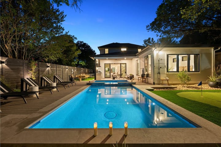 Modern Luxury Ranch | Heated Pool - Houses for Rent in Austin, Texas ...