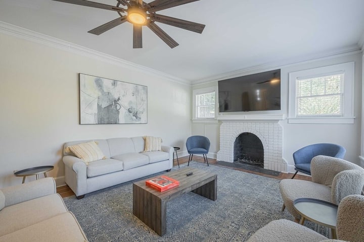 Five Points Mill House W/ Firepit - Athens, GA