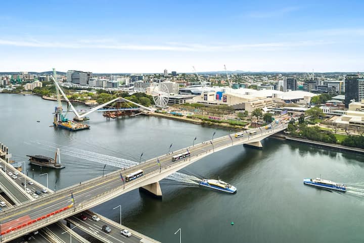 Cassa One - Brisbane Cbd 2b Apt W/ Free Parking - Brisbane