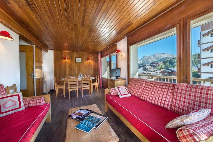 Bel Appartment Skis Aux Pieds - Courchevel