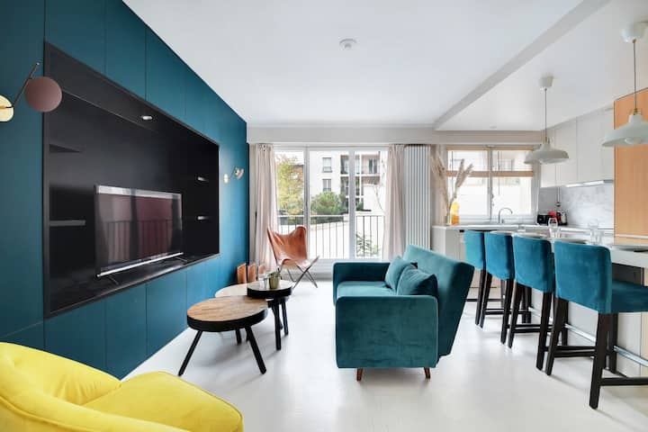 Lumineux Appt 2bdr/4p Grands Boulevards - Paris