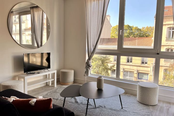 Nancy Centre Gare Appartement Rénové 3 Chambres - Nancy