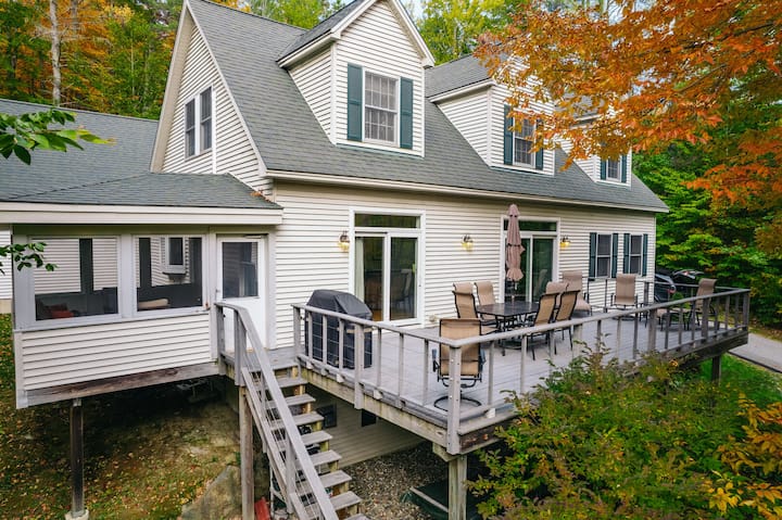Wooded Colonial With Fire Pit & Deck, Near The Clu - Woodstock, VT