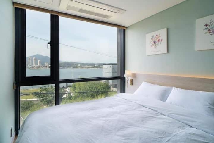 일광 바다가 보이는 오션뷰인 투룸 복층형 객실, A 203호 오션뷰 - 투룸 복층형 - Busan