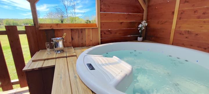 Le Nid Des Garrigues Avec Jacuzzi Privé - Dordogne