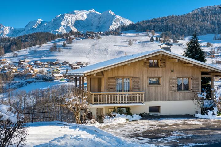 Chalet De Charme Avec Vue Panoramique Sur Mont Blanc ! #Nessa - Sallanches