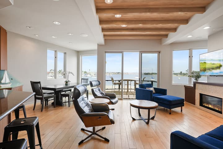 Maison Unifamiliale Au Bord De L'eau à Mission Beach - San Diego, CA
