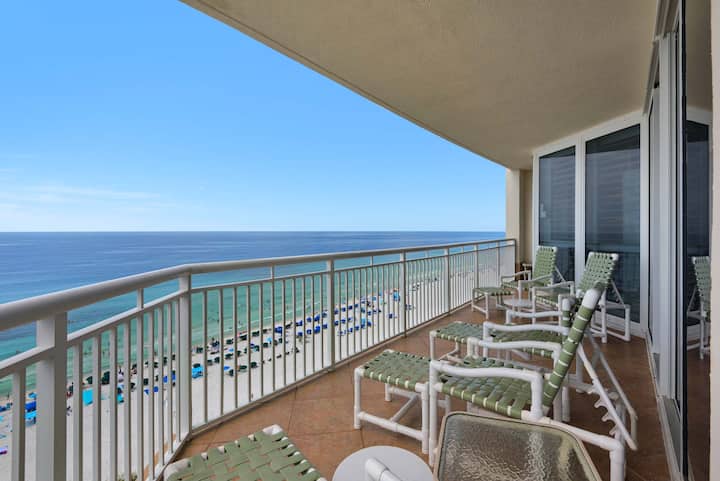 Gulf Front-beachfront Pool-3br The Pearl 1201 - Navarre Beach, FL