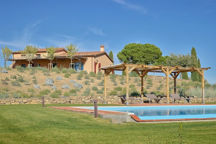 Wonderfull Villa On Top Of A Hill - Grosseto