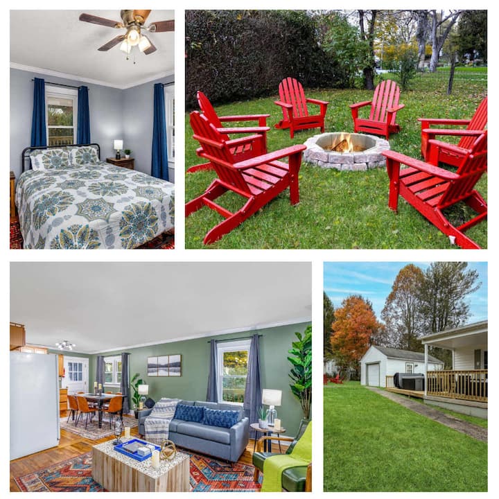 New River Gorge Cottage W/ Fire Pit, Grill & Hot T - Hilltop, WV