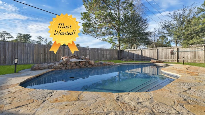 Private Villa Retreat W/ Pool – 10 Min To Iah - Humble, TX