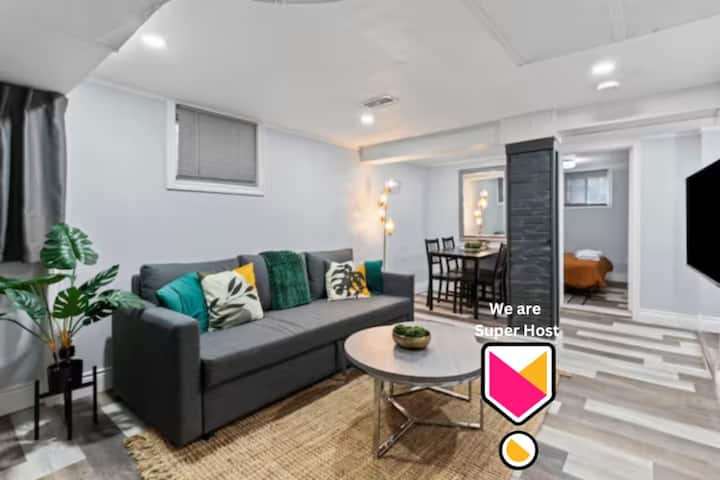 Quaint Clean 2br | Dt Windsor | Lndry & Prkng Inc - Windsor